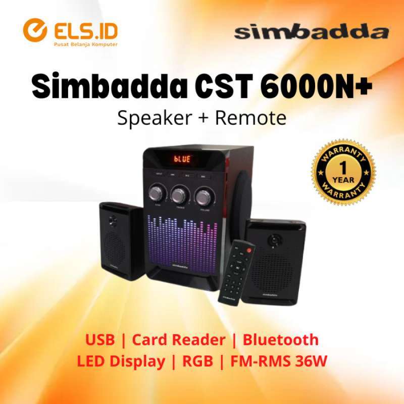 Promo Speaker Simbadda CST 6000N+ Remote Diskon 6% di Seller ELS ...