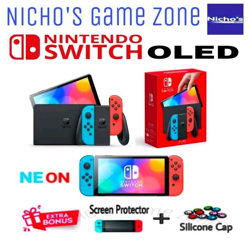 Jual Nintendo Switch Oled Console Neon Red Blue Di Seller Nichos Game Zone - Nichos Game Zone ...