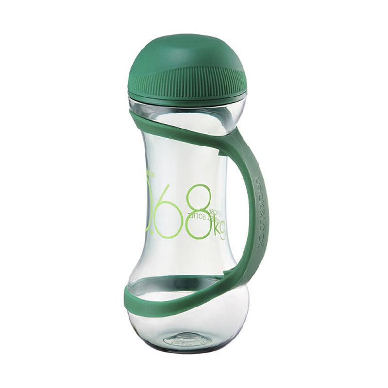 Promo Lock & Lock Dumbell Botol Air Minum Olahraga [560 Ml] Green ...