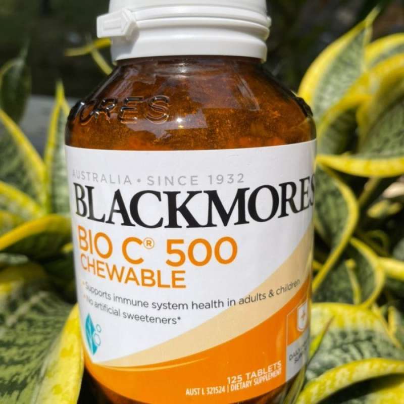 Jual Blackmores Bio C 500mg Chewable Vitamin C - 200 Tablet - 200 ...