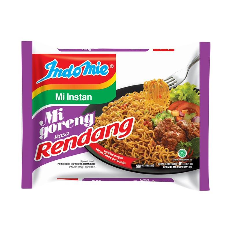 Jual Indomie Mie Goreng Rasa Rendang Mie Instan [91 G] Di Seller Tiptop ...