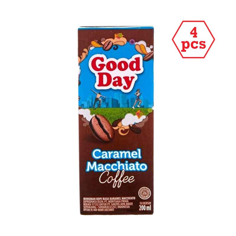 Jual Good Day Caramel Macchiato Minuman Kopi Instant [200 mL/ 4 pcs] di ...