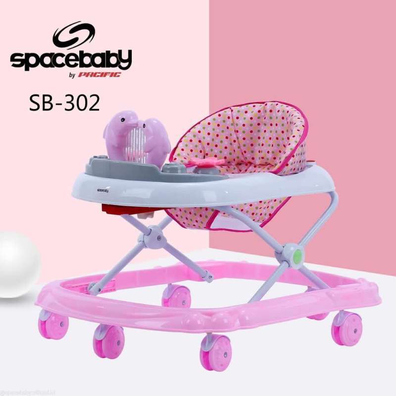 Promo Baby walker spacebaby 302 Alat Bantu Jalan Diskon 57% di Seller ...