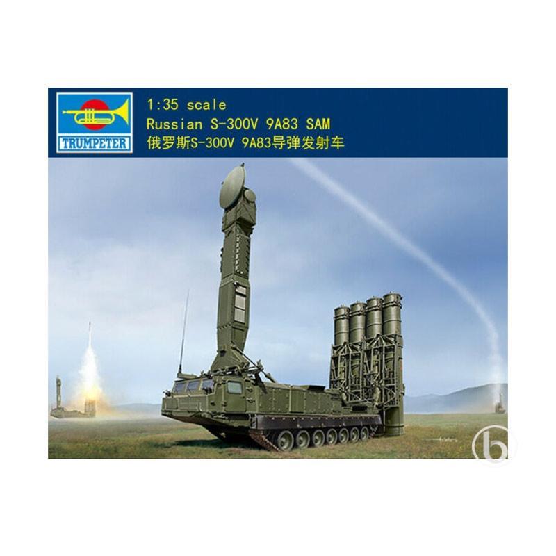 Promo Trumpeter 09519 Russian S-300V 9A83 SAM Model Kit [1:35] Diskon ...