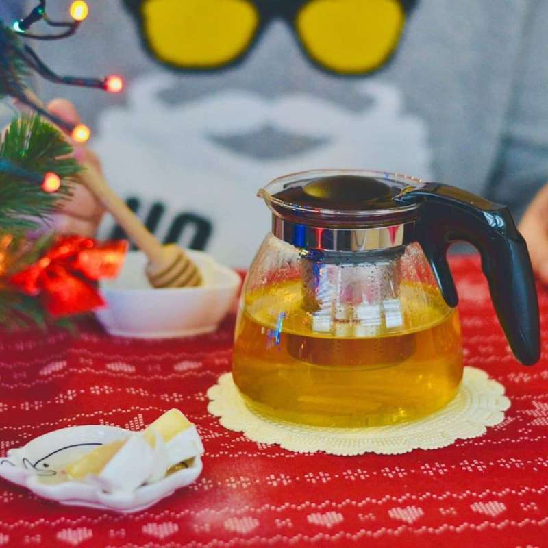 Jual Miniso Official Teko Teh/kopi Dengan Saringan/tempat Teh Teapot ...