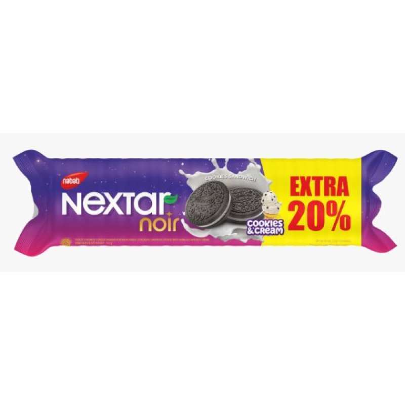 Jual Nextar Noir Cookies And Cream 144 Gr Di Seller Nabati Snack Official Store Gudang Blibli