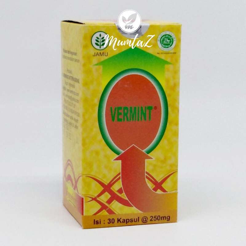 Jual Vermint isi 30 kapsul original di Seller Toko Herbal Mumtaz ...