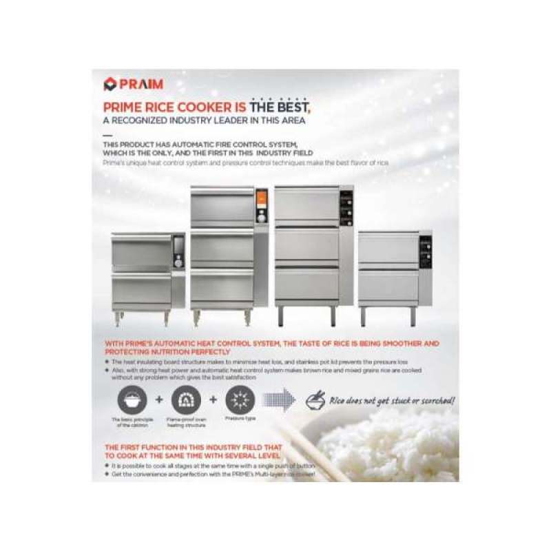 Jual Praim Gas 3 Deck Rice Cooker Rice Cooker 3 Tingkat Di Seller Gema ...