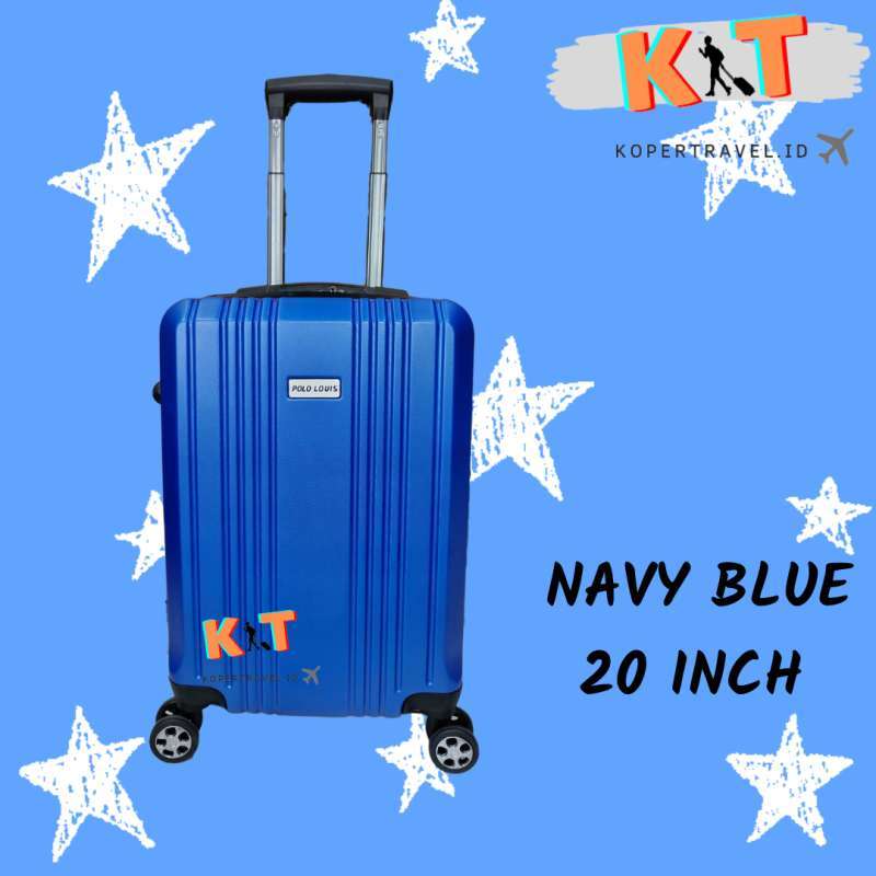 Jual PROMO!! KOPER CABIN/KOPER BAJU POLO LOUIS 74 20 INCH - SKY BLUE di ...
