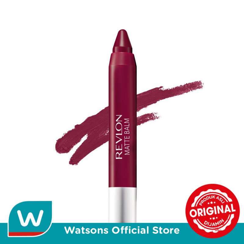 Jual REVLON Colorburst Matte Lip Balm - Fiery di Seller WATSONS ...