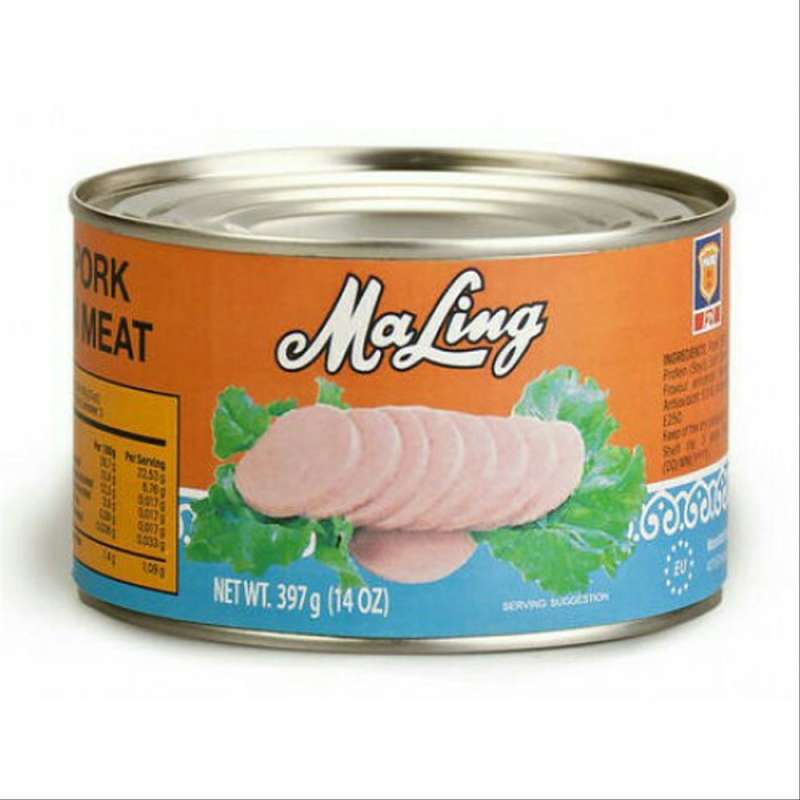 Jual 397 gr Maling Canned Pork Luncheon Meat TTS / Daging Babi MaLing ...