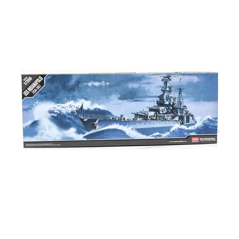 Promo Academy USS Indianapolis CA-35 Hobby Model Kit [1:350] Diskon 40% ...