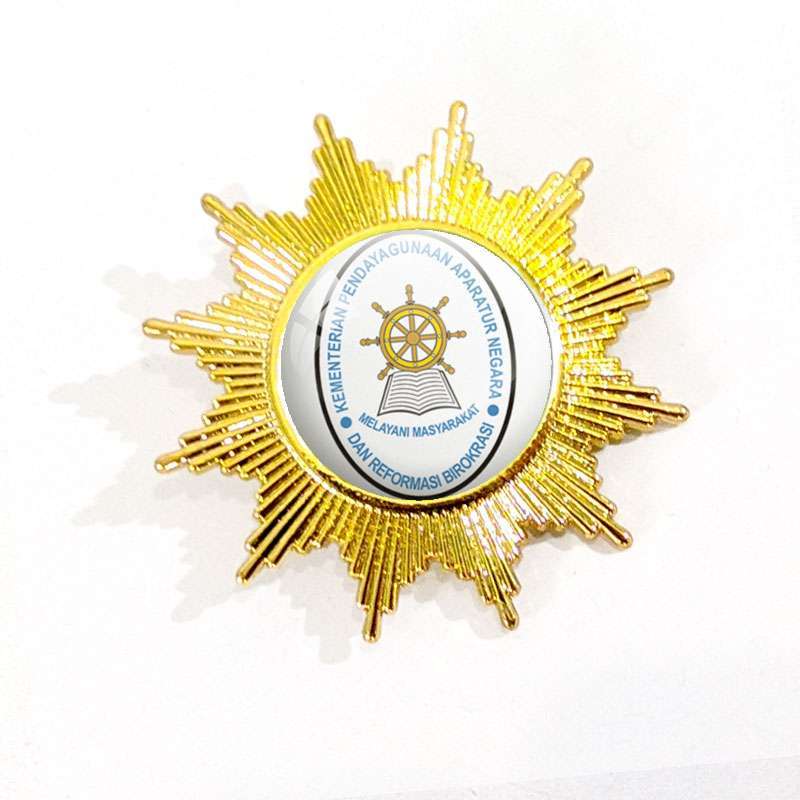 Jual Mulyocreative Pin KPAN Pin Bros Wing Logo Kementerian ...