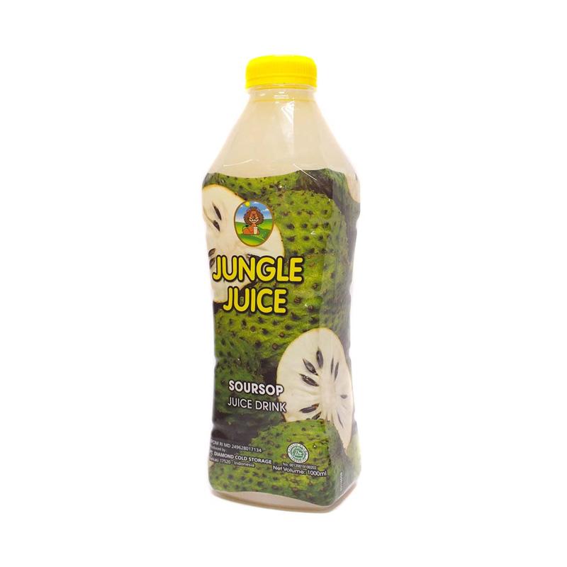 Promo JUNGLE JUICE Sirsak Minuman Jus [1 L/ Botol] Diskon 6% di Seller ...