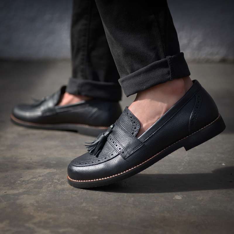 Jual SepatuFormal Pantofel pria Resmi Formal Hitam Coklat Kuliah ...