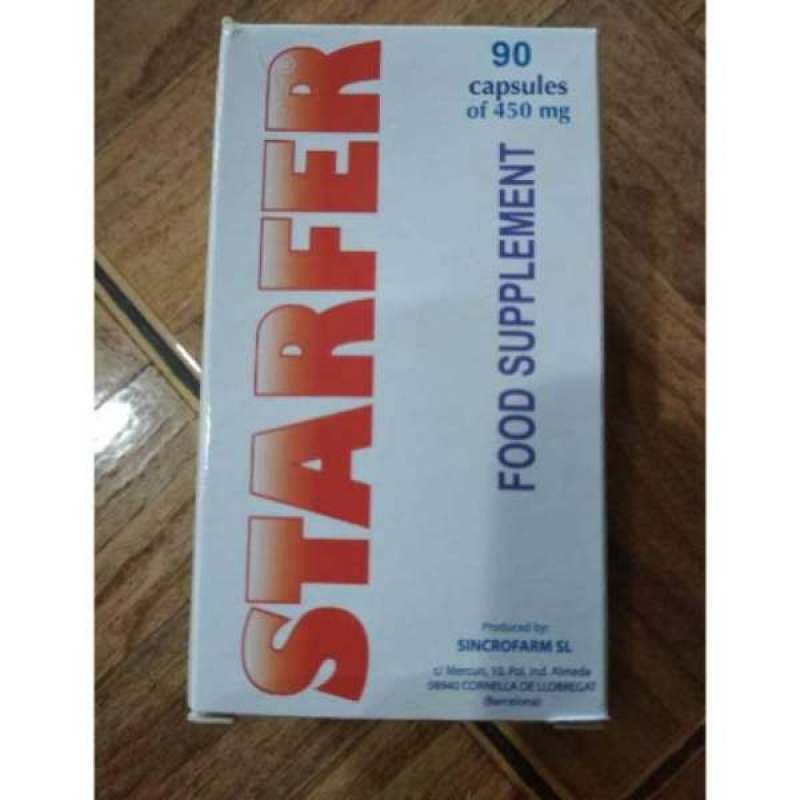 Jual Starfer Suplemen Makanan Isi 90 Kapsul Di Seller Zaki Serba Ada ...
