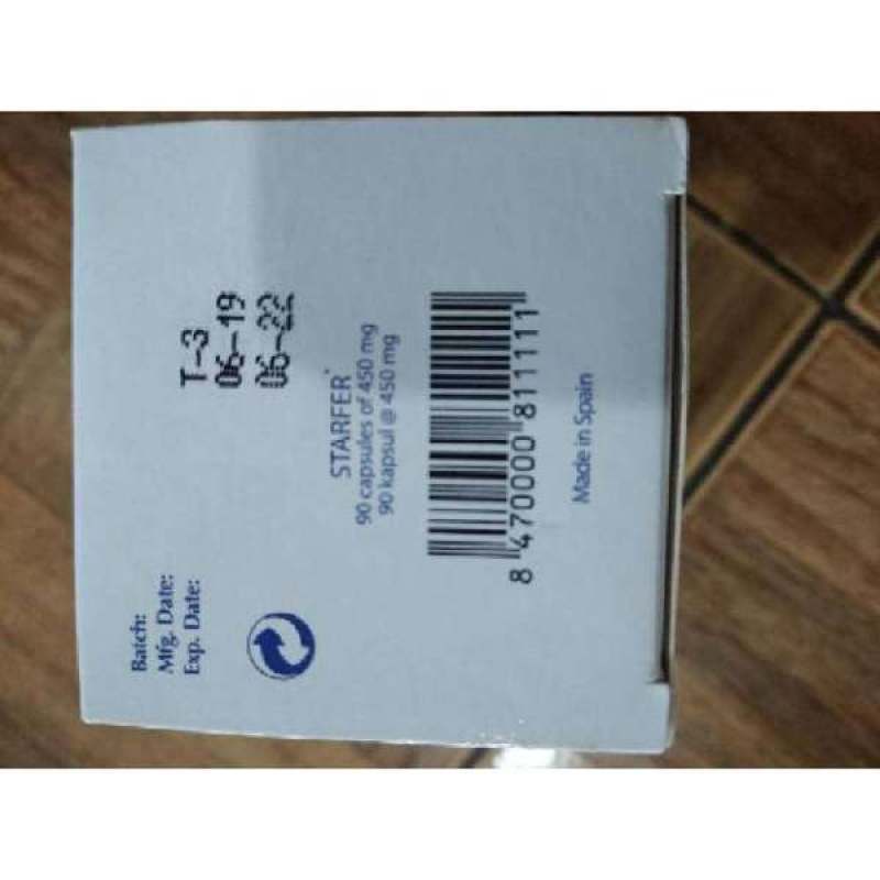 Jual Starfer Suplemen Makanan Isi 90 Kapsul Di Seller Zaki Serba Ada ...