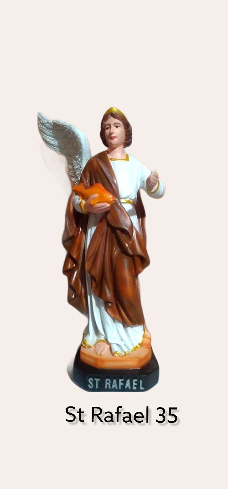 Jual Patung Rohani Katolik/Patung Orang Kudus/Patung Malaikat Rafael ...