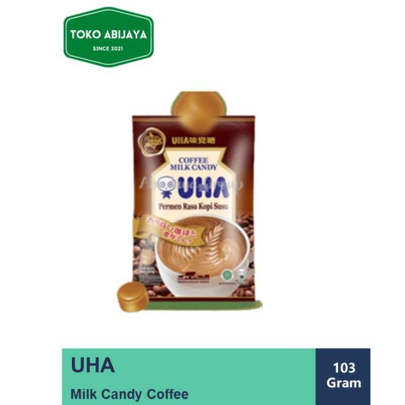 Jual Permen UHA Coffee Milk Candy (Rasa kopi) Berat Bersih 103 gram di ...