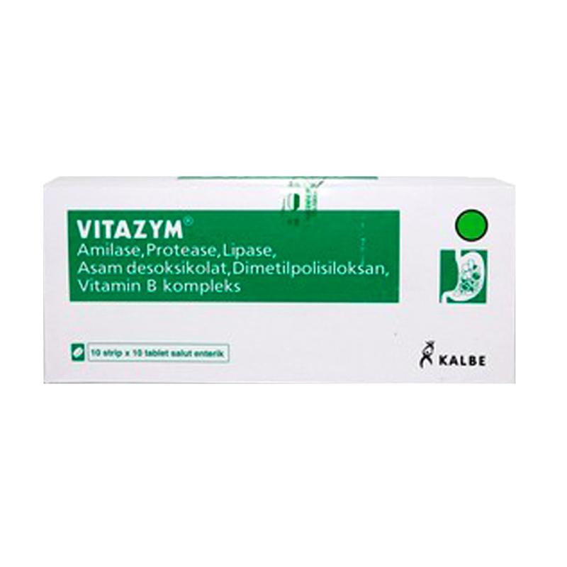 Jual Kalbe Vitazym Obat [10 Strip/ @10 Tablet/ Kemasan Box] di Seller ...
