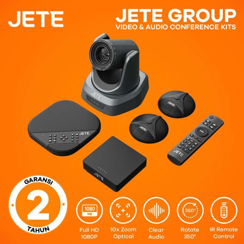 Jual Webcam Video Conference Camera Jete Group 10x Zoom With 2 ...