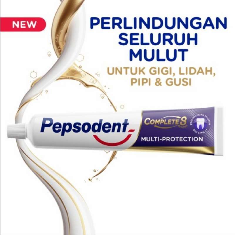 Jual Pepsodent Pasta Gigi Toothpaste 8 Multi Protection Anti Bakteri ...