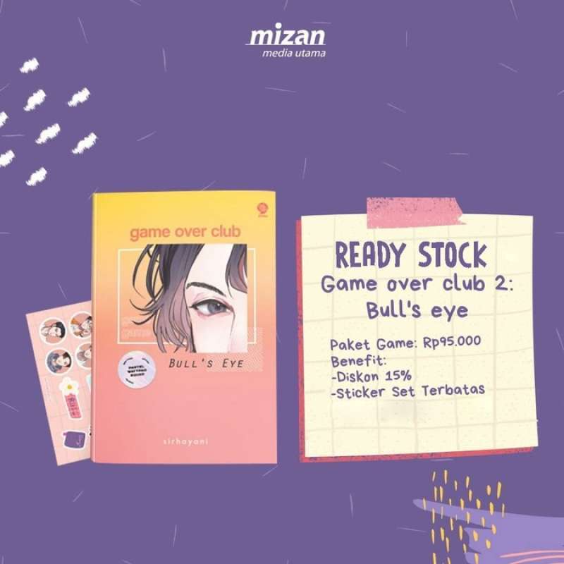 Promo Original GAME OVER CLUB: BULL S EYES Buku Novel Indonesia Diskon ...