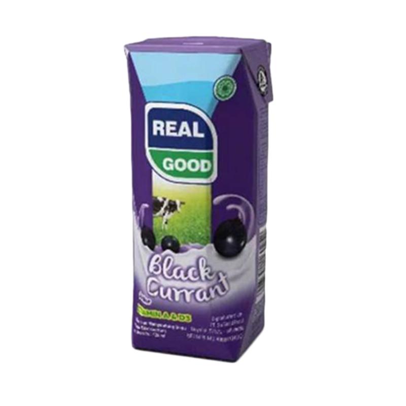Jual Real Good Tetra Pack Fruity Blackcurrant Susu Uht [55 Ml] Di ...