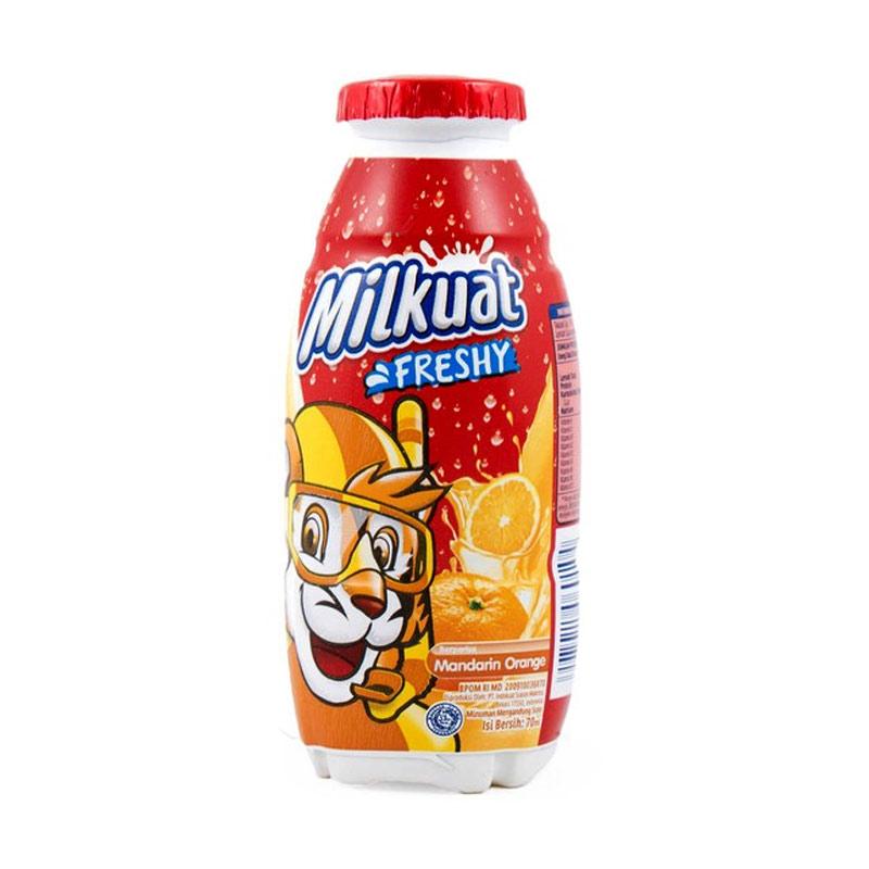 Jual Milkuat Orange Susu Uht [70 Ml/ Botol] Di Seller Swalayan Maju ...