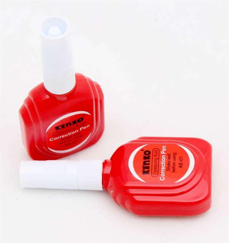 Jual Correction Pen Kenko Ke-01 Merah / Tip-ex Cair Ke 01 / Tipe X ...