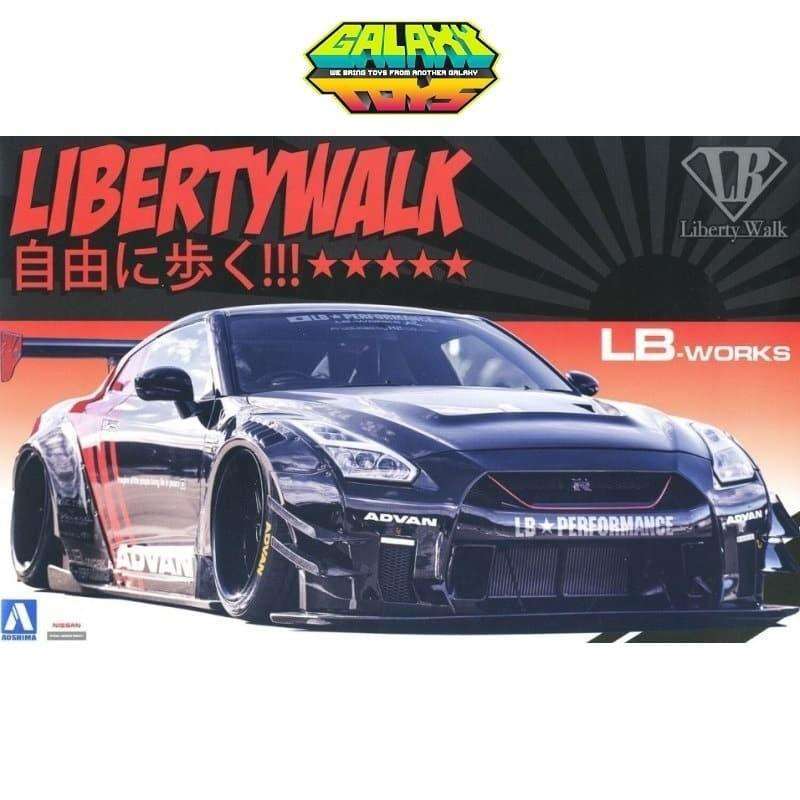 Jual Aoshima 1/24 LB Works R35 Nissan Skyline LibertyWalk GT-R Type 2 ...