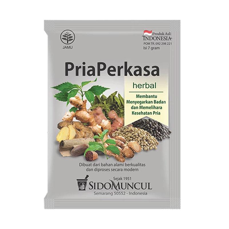Promo Sidomuncul Jamu Pria Perkasa Stamina Sehat Pria Alami [10 Sachet ...