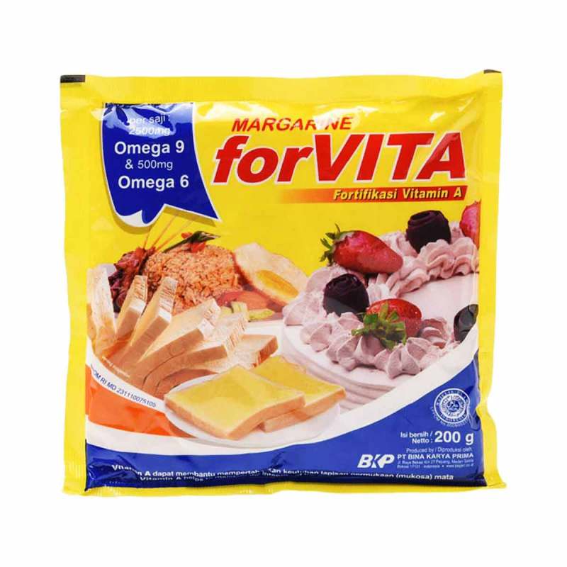 Jual forVITA Margarine 200g Halal di Seller Alfamidi - Alfamidi - Kab ...