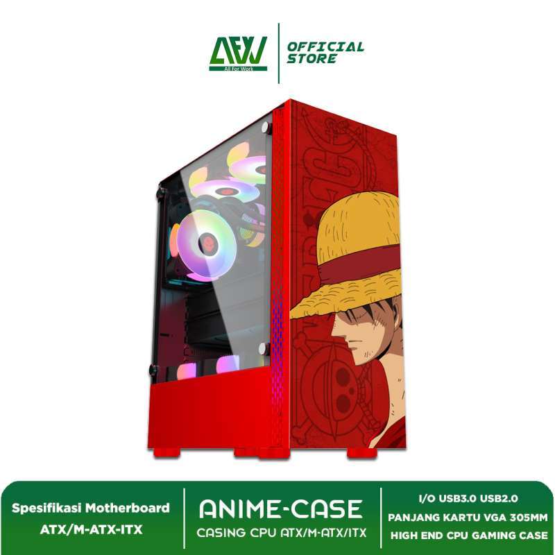 Jual ANIME Casing CPU One Piece / Pokemon / Miku / Gundam ATX/M-ATX/ITX ...