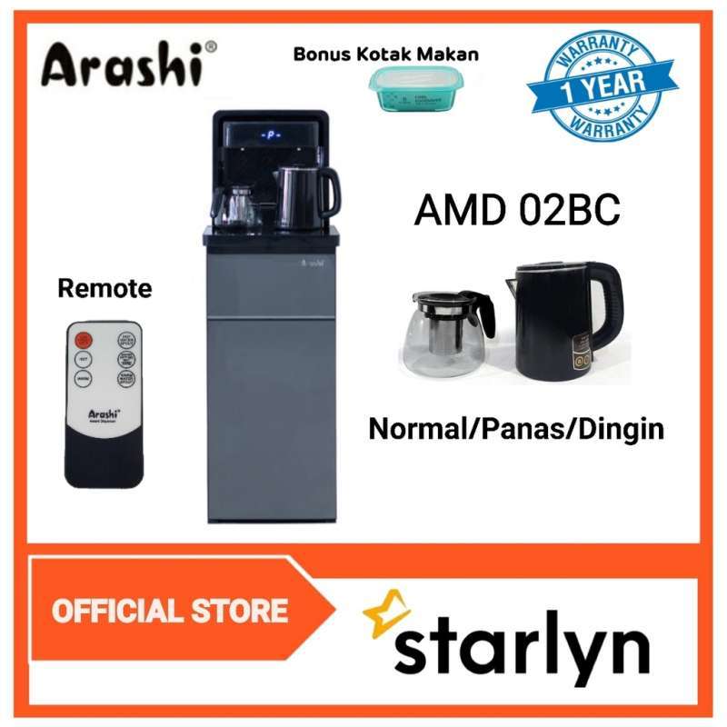 Jual Arashi Multifunction Dispenser AMD 02BC / Hot & Cool / Galon Bawah di Seller cv.starlyn ...