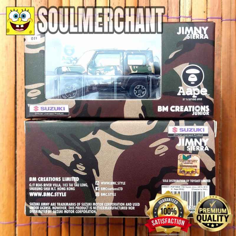 Jual BMC CREATIONS SUZUKI JIMNY SIERRA X AAPE CAMO BATHING APE ARMY ...