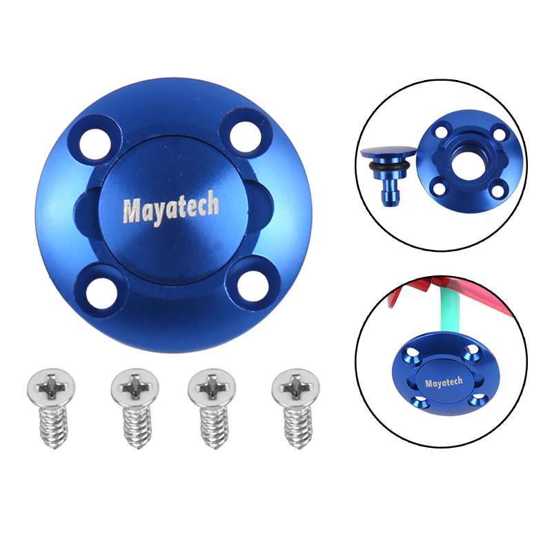 Jual Aluminum Fuel Filler Nozzle Port Fuel Dot Rc Fuel Line System Blue ...