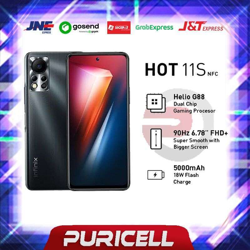 Jual INFINIX HOT 11S 6/128 GB - Green Wave di Seller PT Baruna Jaya ...