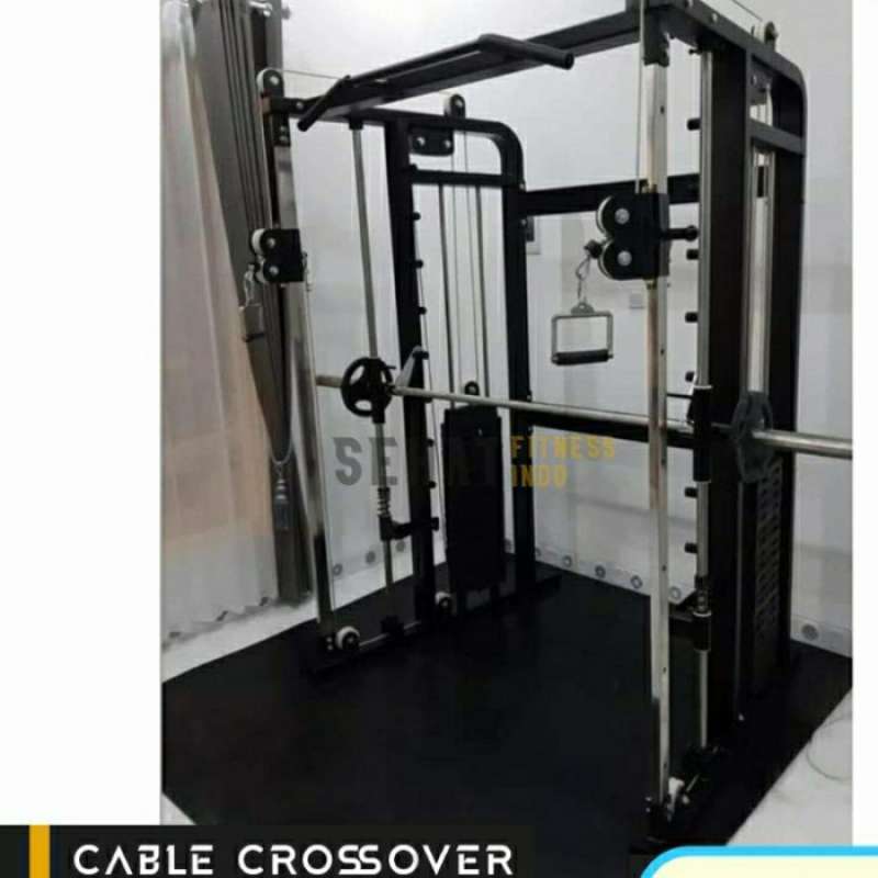 Jual Smith machine cable crossover dan roman chair di Seller New ...
