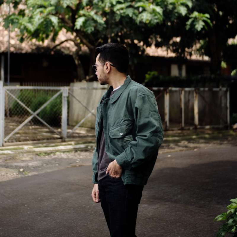 Jual Aero Flight Jacket in Vintage Green di Seller Save My Monday ...