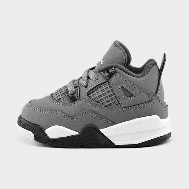 Jual NIKE Air Jordan 4 Retro IV Cool Grey TD Toddler Kids Sneaker ...