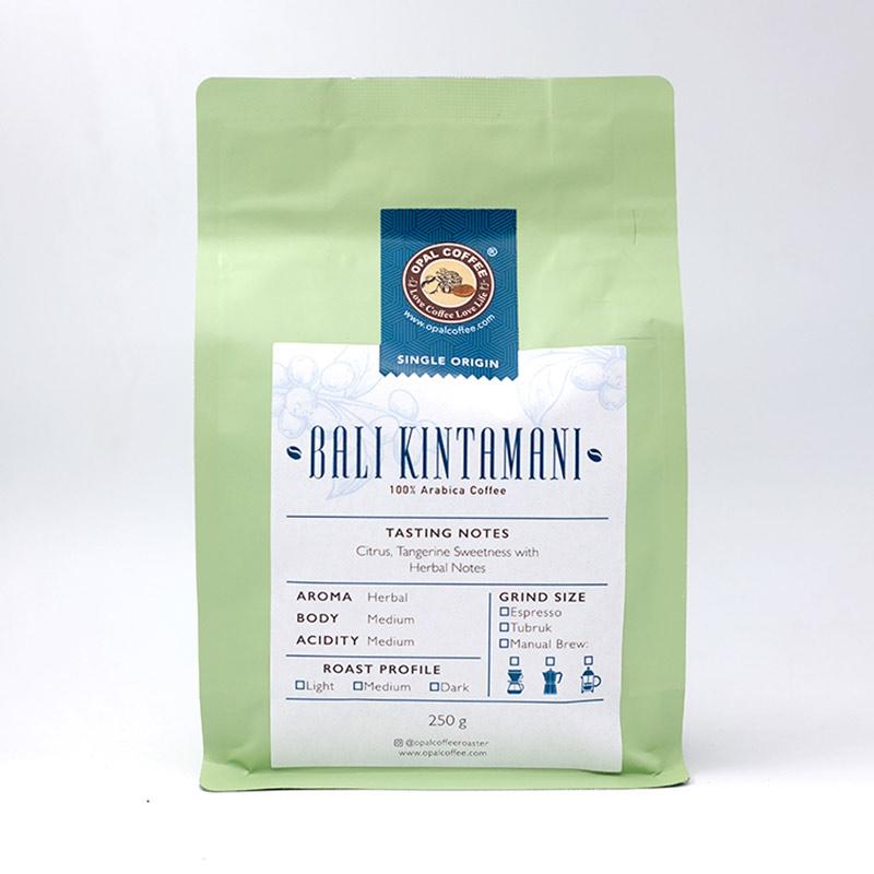 Jual Opal Coffee Bali Kintamani Arabica Roasted Beans Biji Kopi [250 g ...