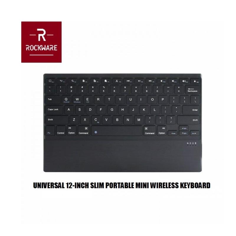 Jual Rockware RW-A12 Universal Multifunction Wireless Keyboard [12 Inch ...
