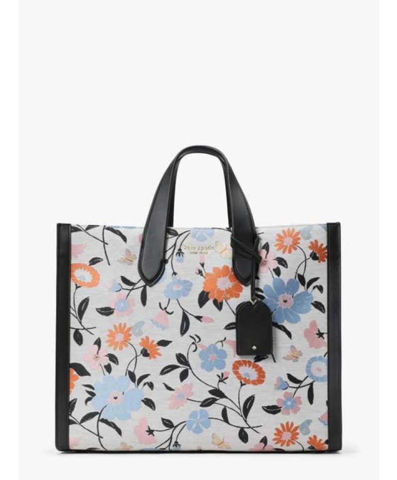 Jual KATE SPADE ORIGINAL STORE 100% - manhattan floral jacquard small ...