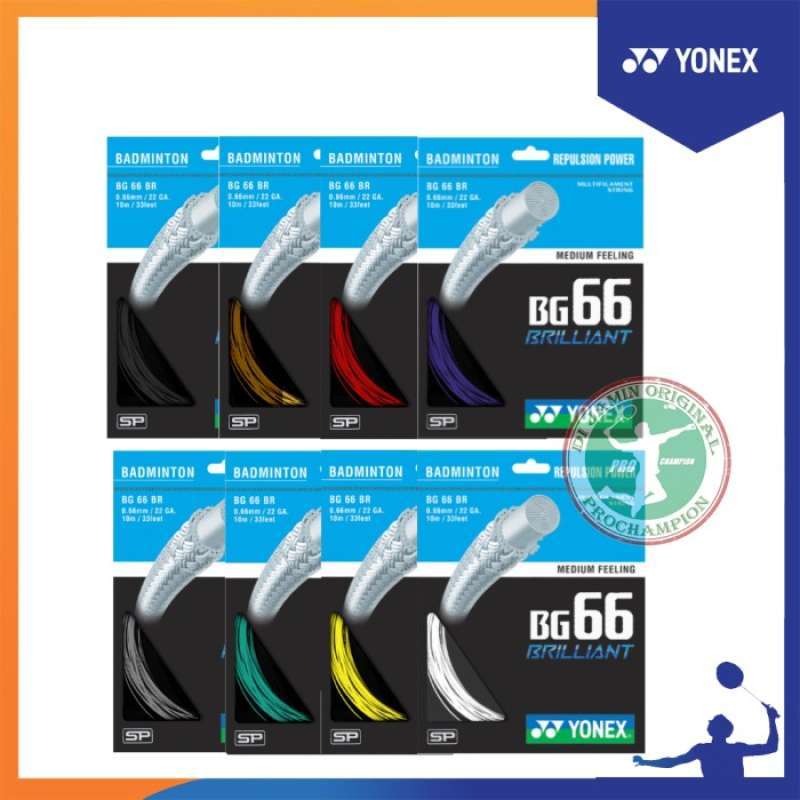 Jual Yonex Bg 66 Brilliant Senar Badminton Original Di Seller ...