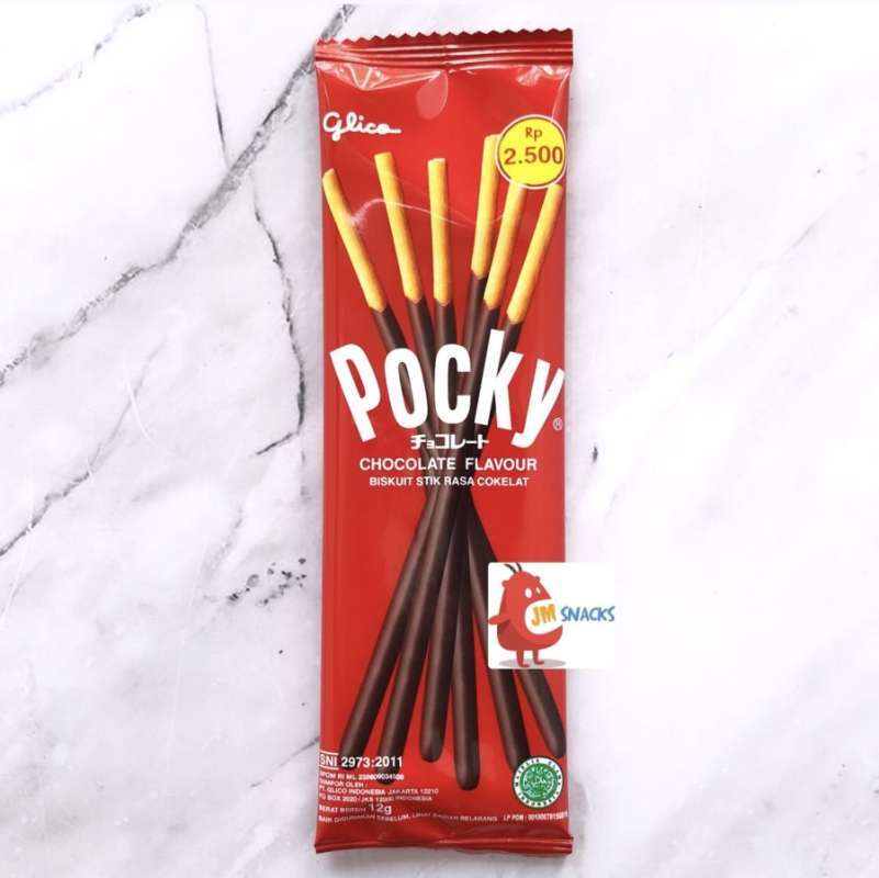 Jual Pocky Chocolate Wafer [12 gr /Sachet] di Seller JMSNACKS - Kebon ...