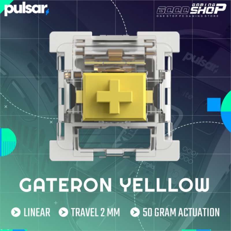 Jual Pulsar Linear Switch Pack (110 Pack) Di Seller Metalic - Wanajaya ...