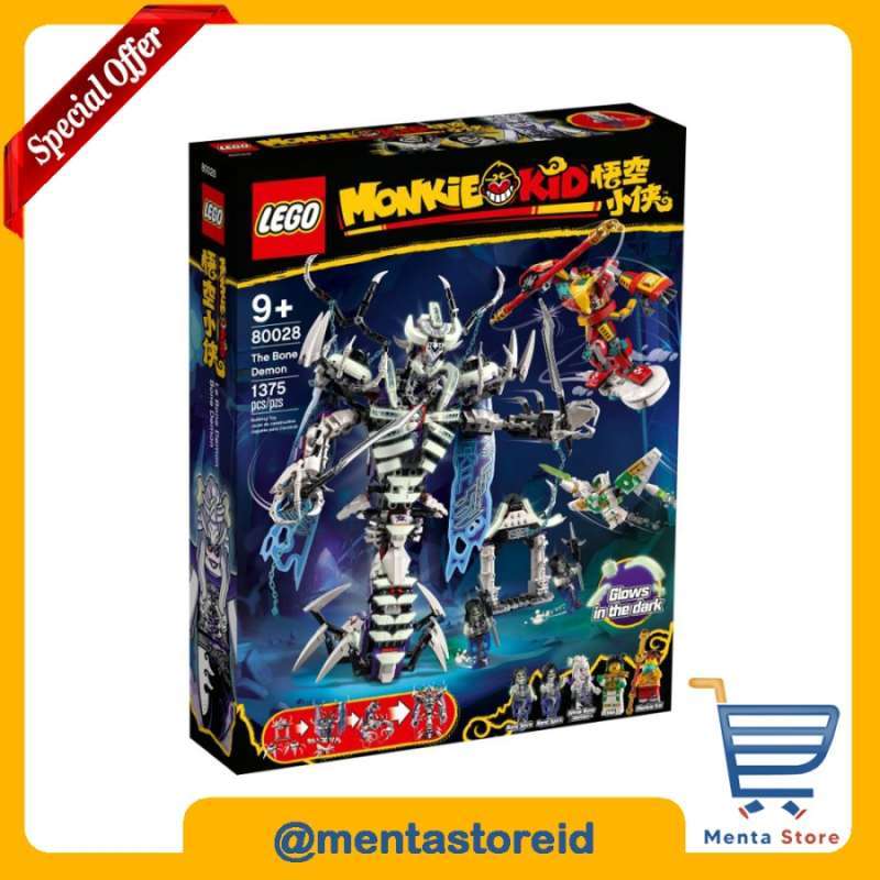 Promo LEGO Monkie Kid 80028 The Bone Demon Scorpion Spider 5 ...