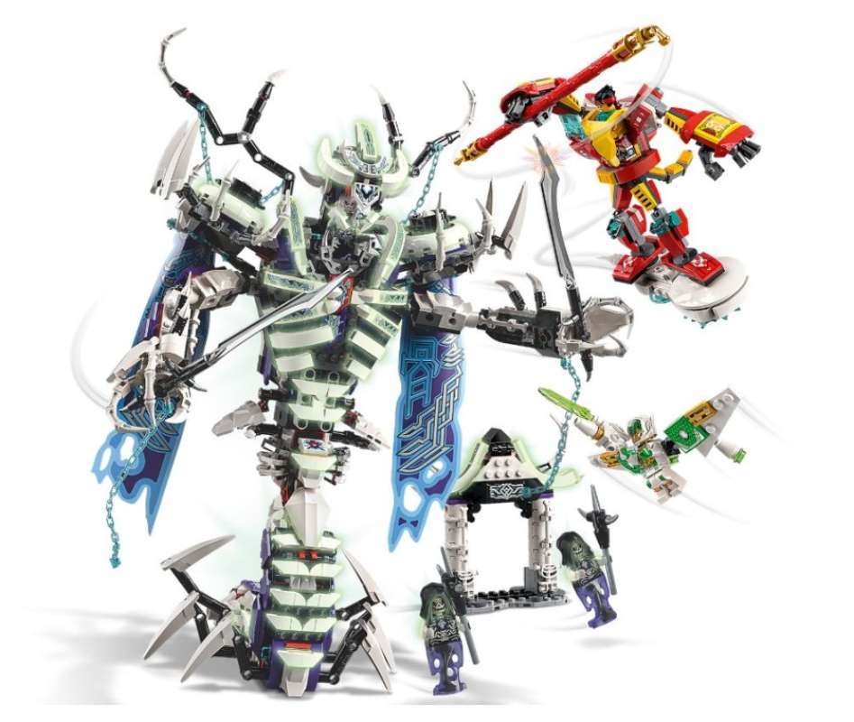 Promo Lego Monkie Kid 80028 The Bone Demon Scorpion Spider 5 ...