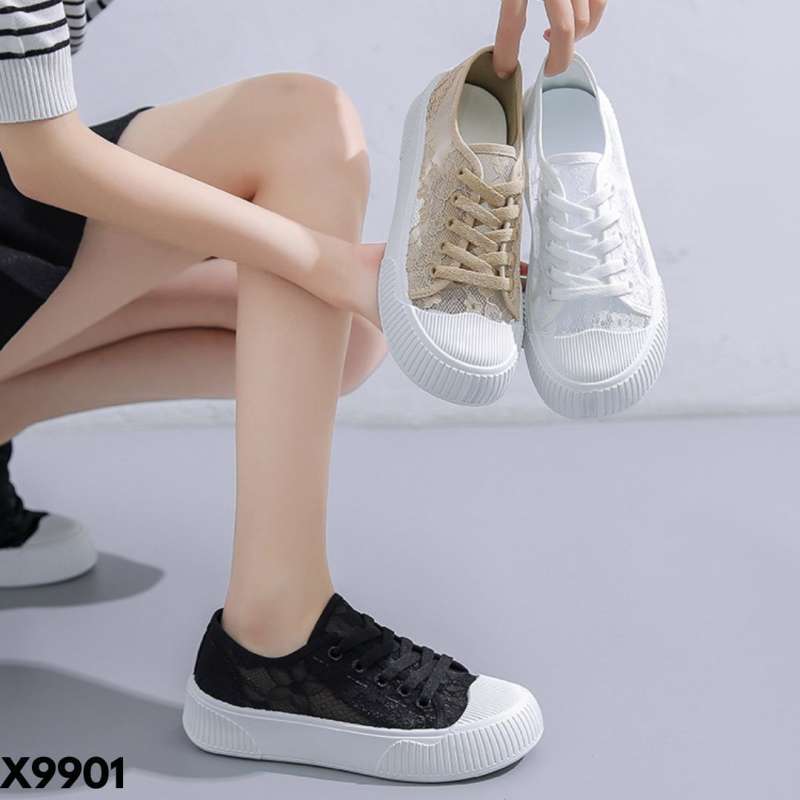 Promo SEPATU SNEAKERS WANITA MODEL TERBARU GAYA CANTIK BAGUS NYAMAN ...